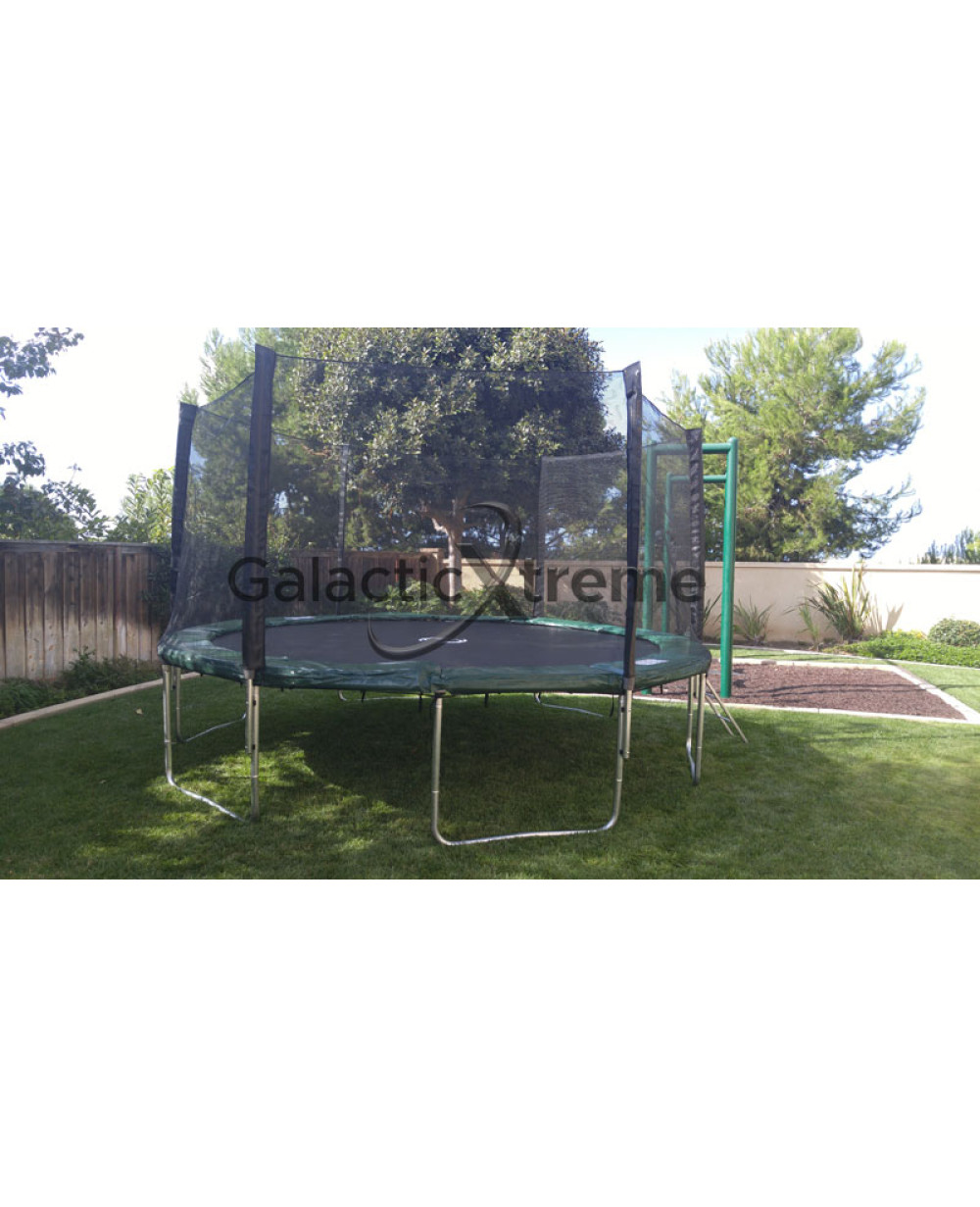 14 Foot Best Heavy Duty Trampoline with Enclosure Safety and Ladder Combo