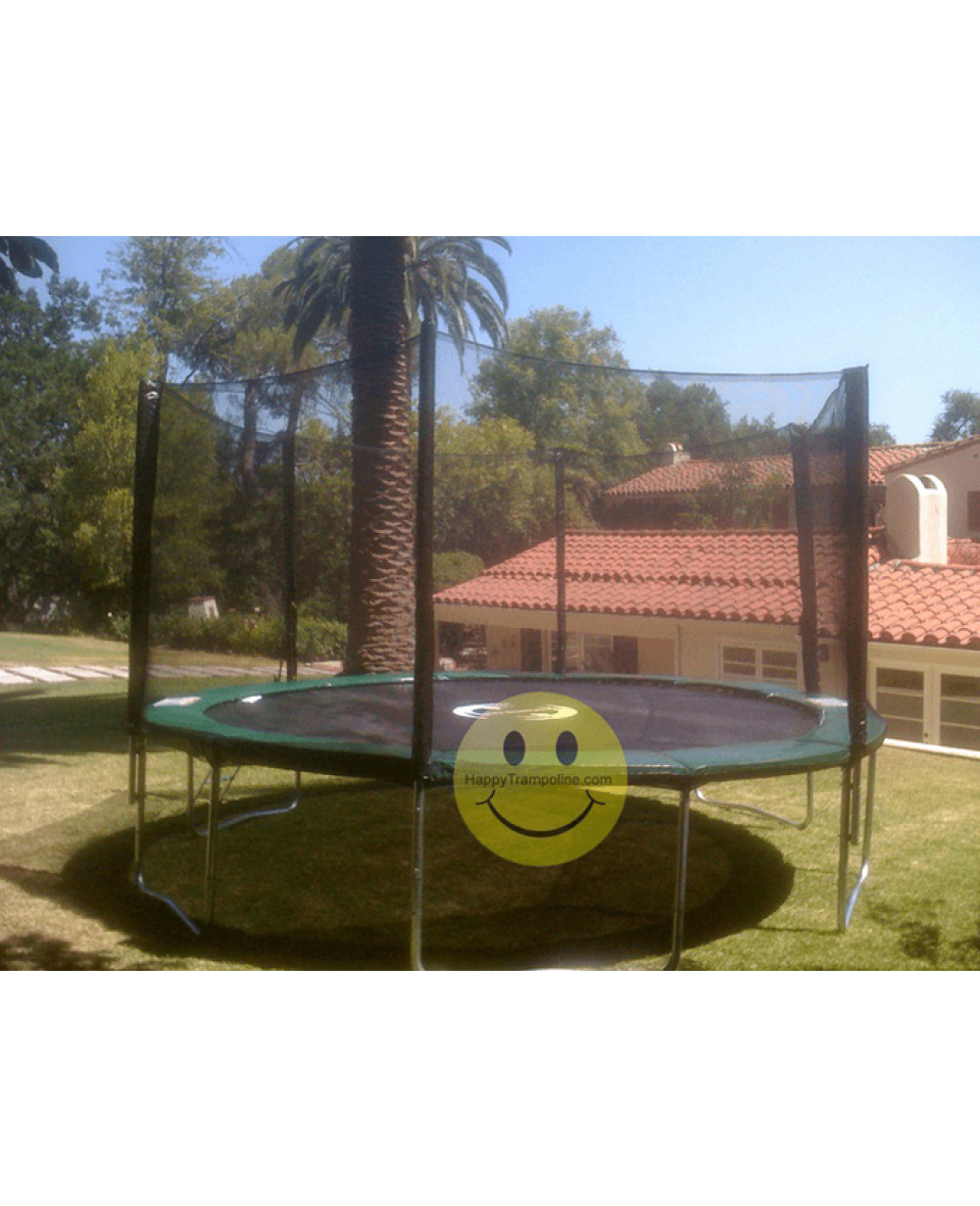 14 Foot Best Heavy Duty Trampoline with Enclosure Safety and Ladder Combo