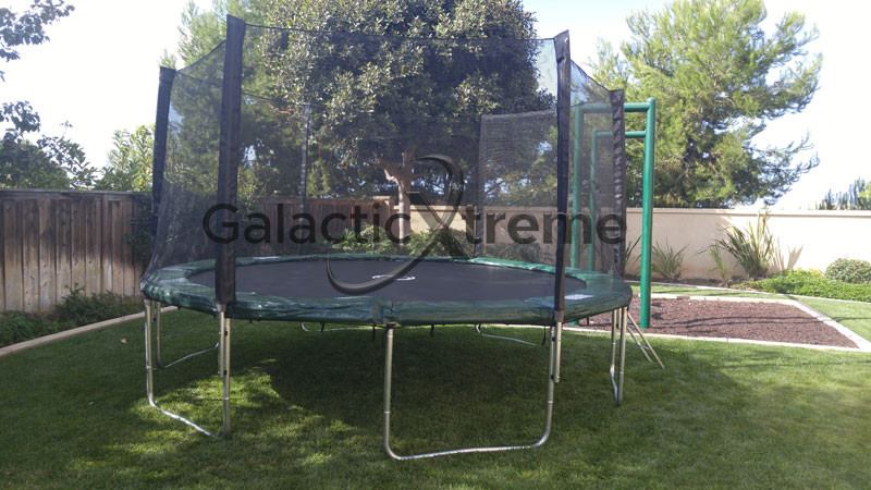 14 Foot Best Heavy Duty Trampoline with Enclosure Safety and Ladder Combo